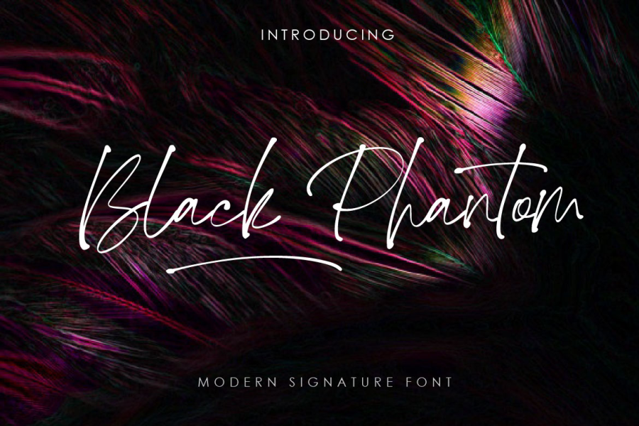 Black Phantom Font · 1001 Fonts