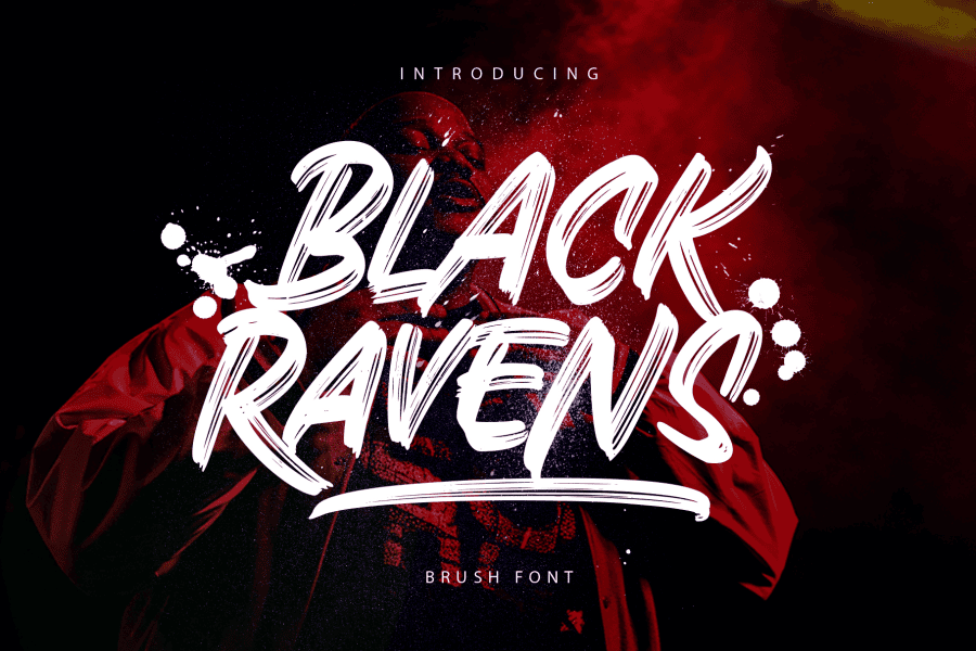 Black Ravens Font · 1001 Fonts