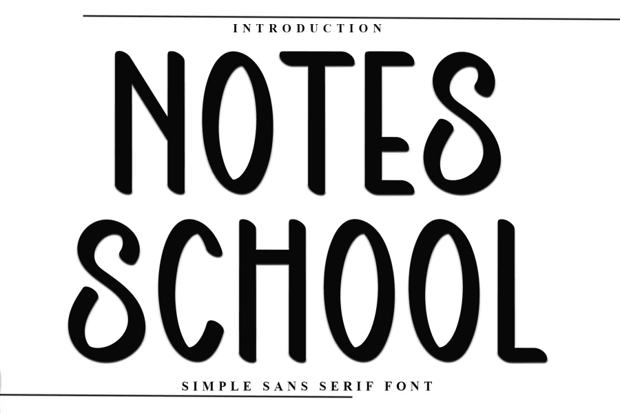 Black School Font · 1001 Fonts