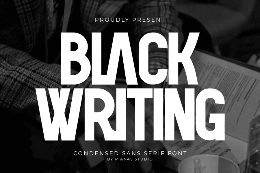 Black Writing Font · 1001 Fonts
