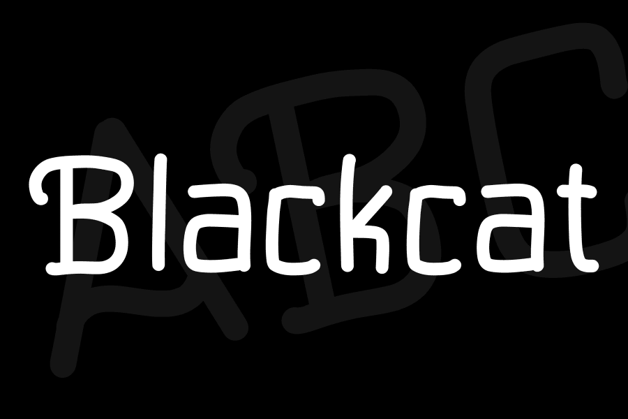 Blackcat Font · 1001 Fonts