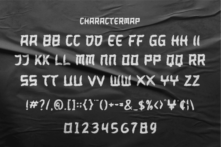Blacked Shadow Font · 1001 Fonts