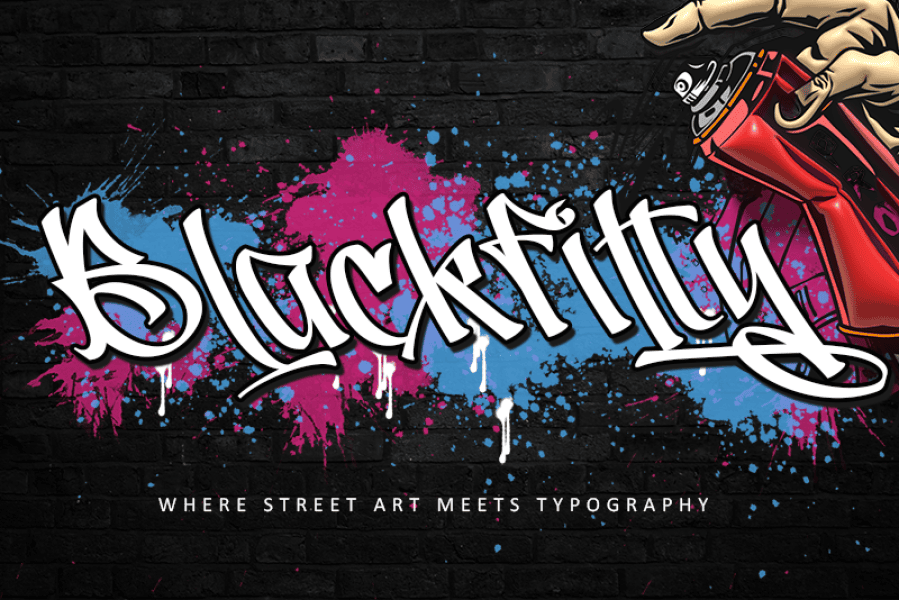 2 Free Attitude, Calligraphy, Gritty Fonts · 1001 Fonts