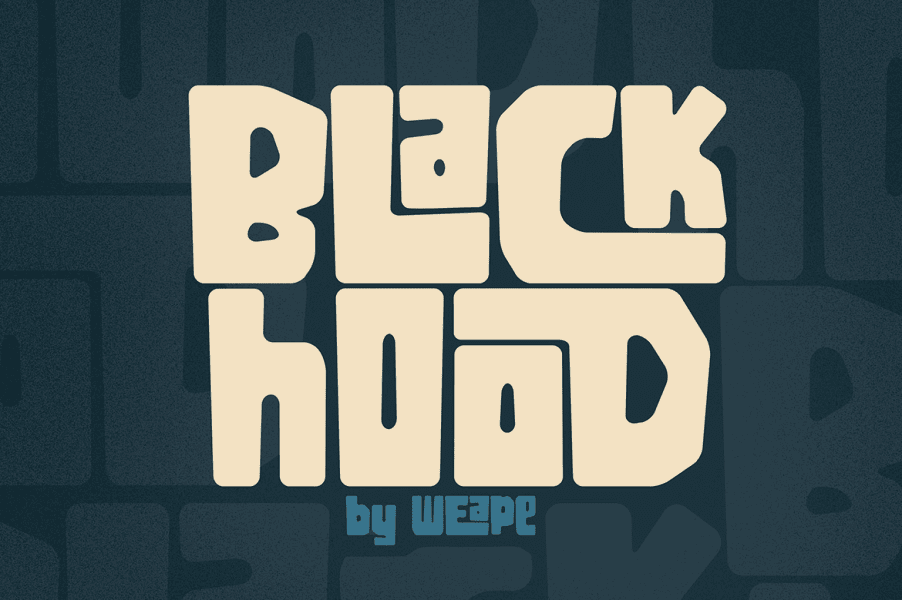 Blackhood Font · 1001 Fonts