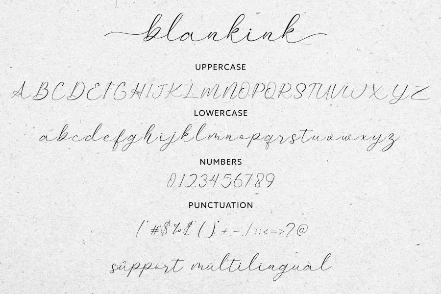 Blackink Signature Font · 1001 Fonts
