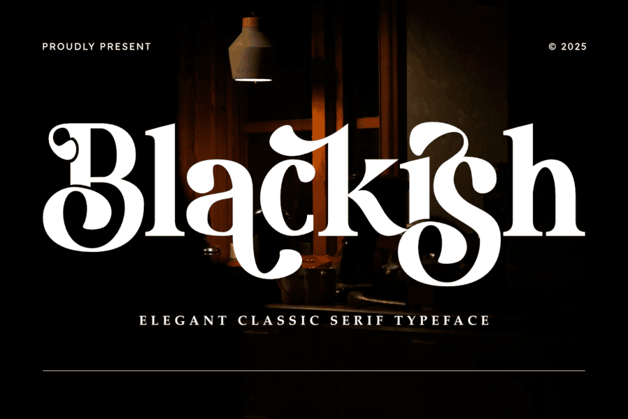 Blackish Font · 1001 Fonts