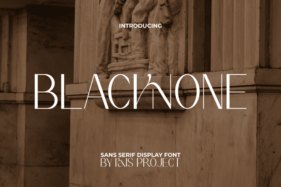 Blacknone Demo Font · 1001 Fonts