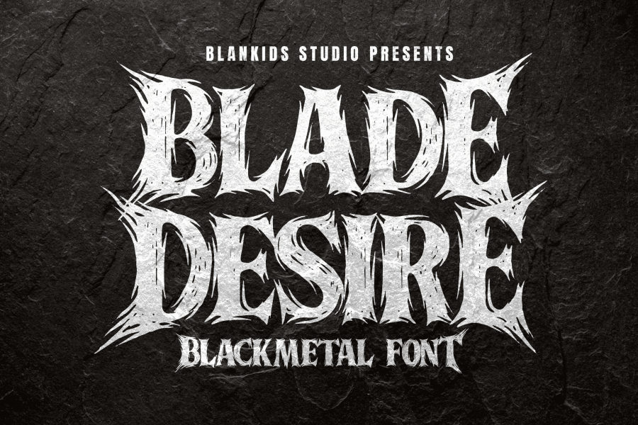 Blade Desire Font · 1001 Fonts