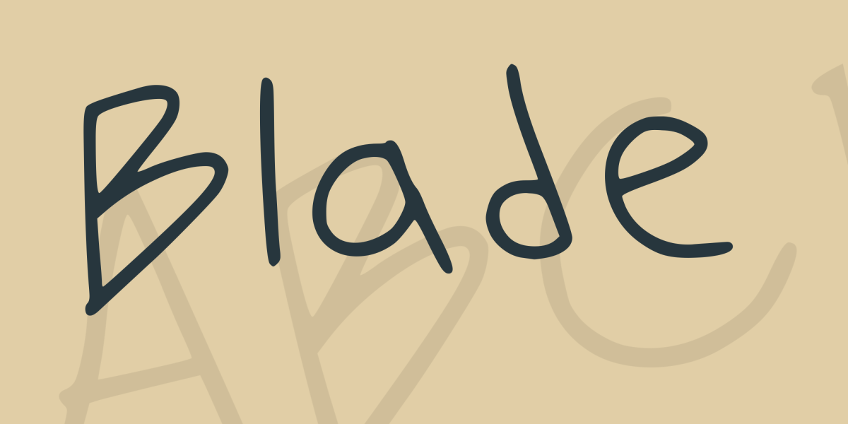 Blade Font · 1001 Fonts