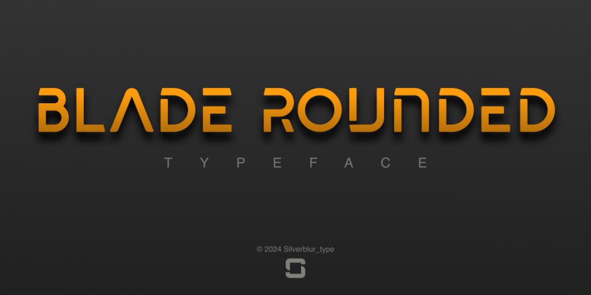 Blade rounded Font · 1001 Fonts