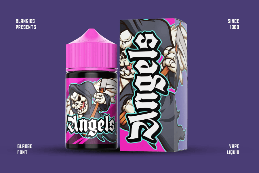 Bladge Font · 1001 Fonts