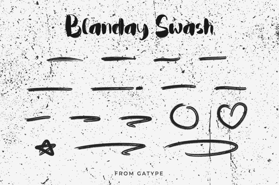 Blanday Font Family · 1001 Fonts