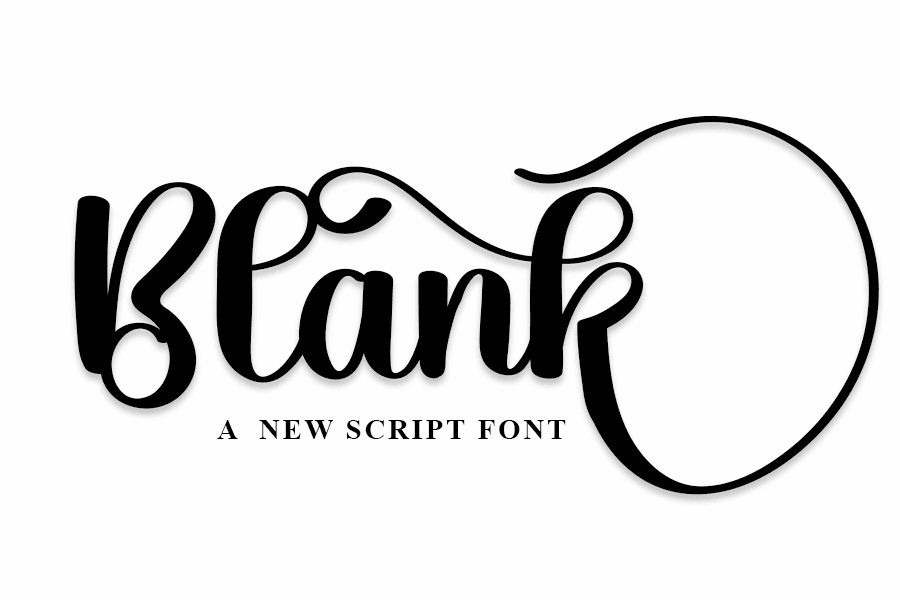 Blank Font · 1001 Fonts