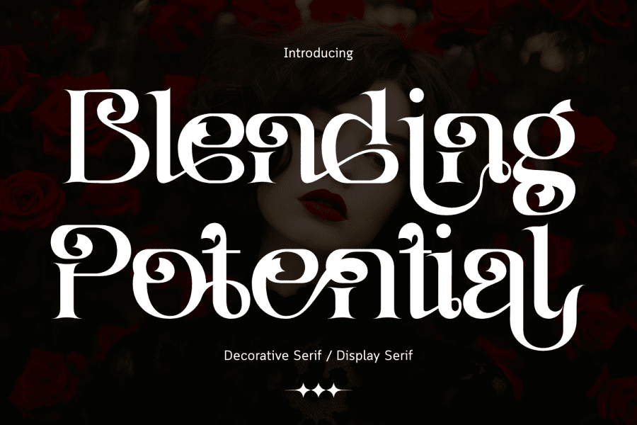 Blending Potential Demo Font · 1001 Fonts