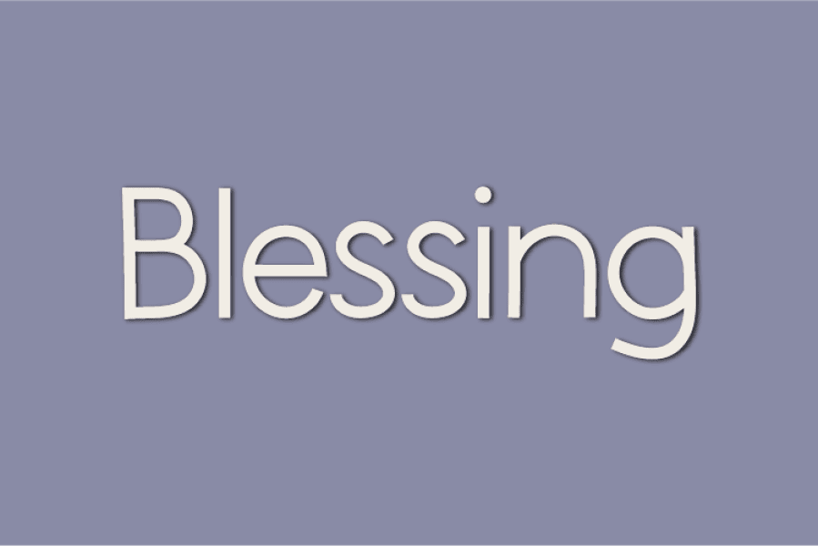 Blessing Font · 1001 Fonts