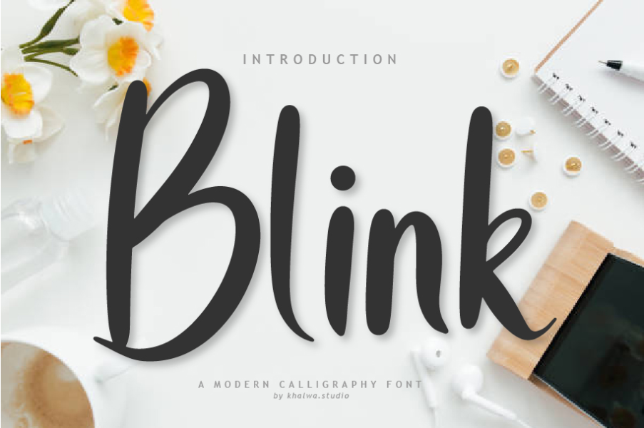 Blink Font · 1001 Fonts