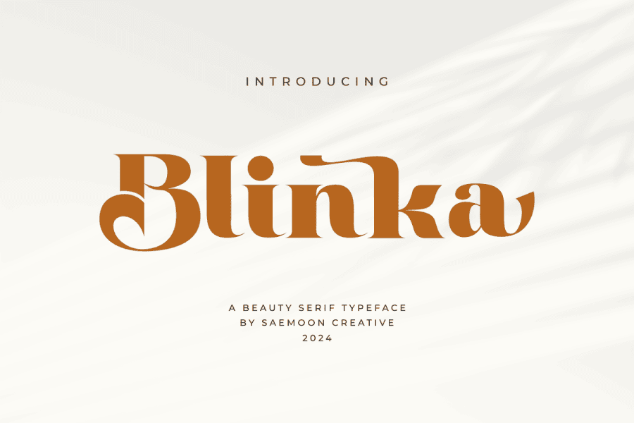 Blinka Font · 1001 Fonts