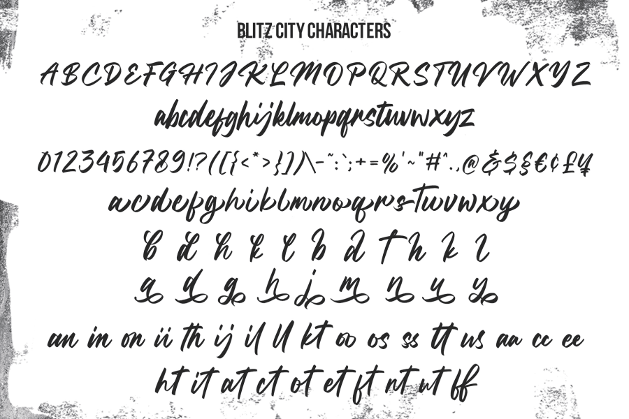Blitz City DEMO Font · 1001 Fonts