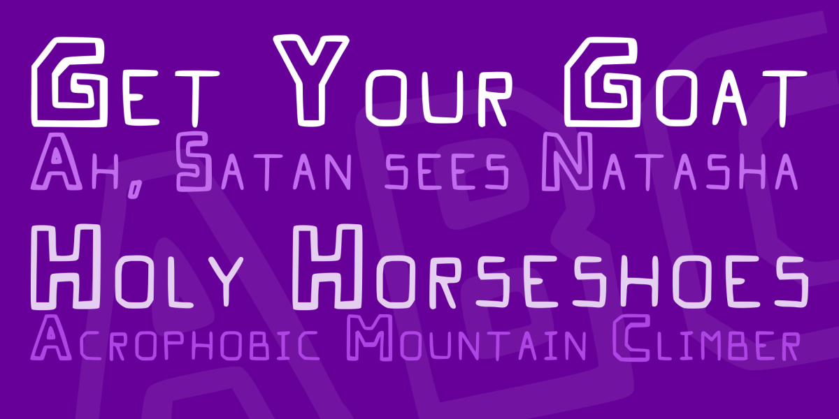 Blocky Cartoon Font · 1001 Fonts