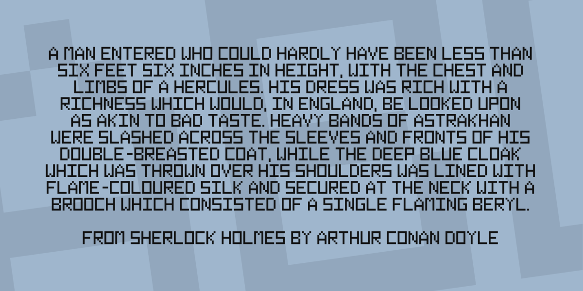 BlockyRuuka Font · 1001 Fonts