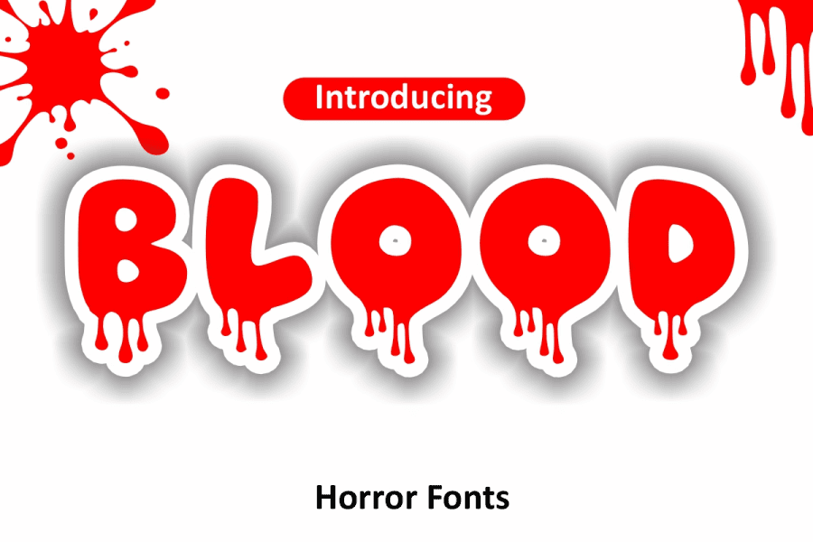 Blood Font · 1001 Fonts
