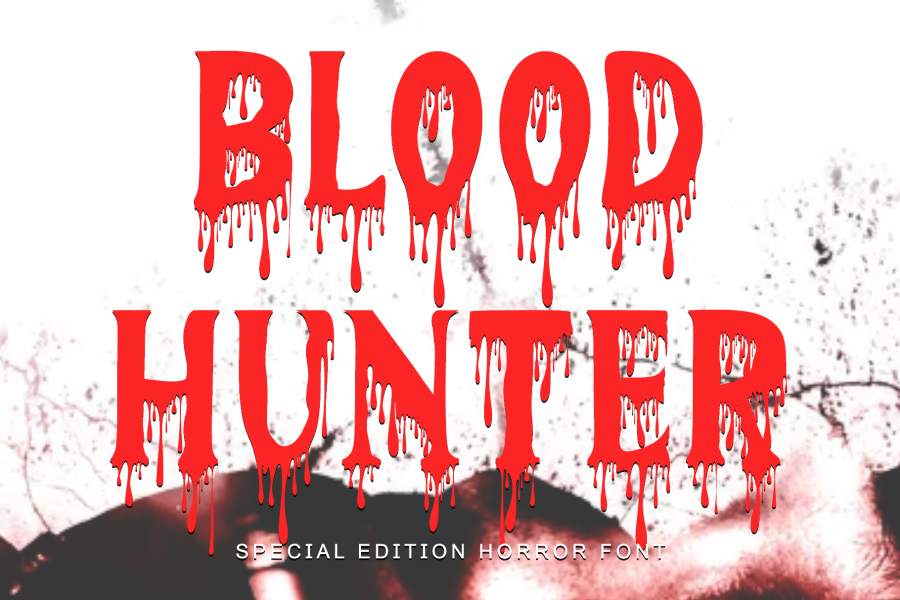 Blood Hunter Font · 1001 Fonts