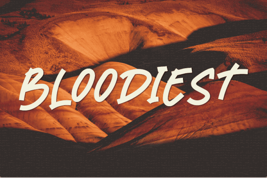 Bloodiest Font · 1001 Fonts