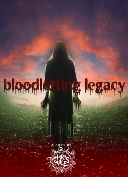 Bloodletting Legacy Font · 1001 Fonts
