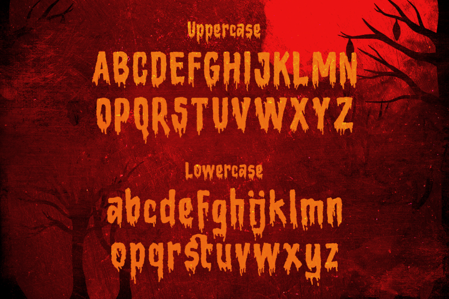 3 Free Dripping, Night, Poster Fonts · 1001 Fonts