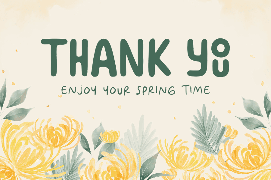 Blooming Flowers Font · 1001 Fonts