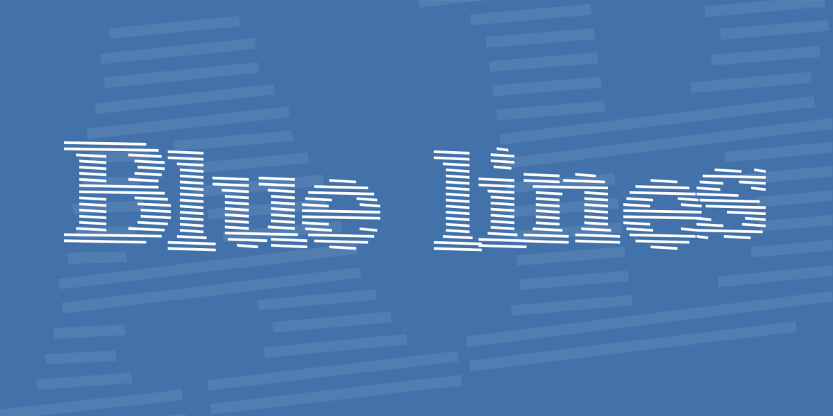 Blue lines Font · 1001 Fonts