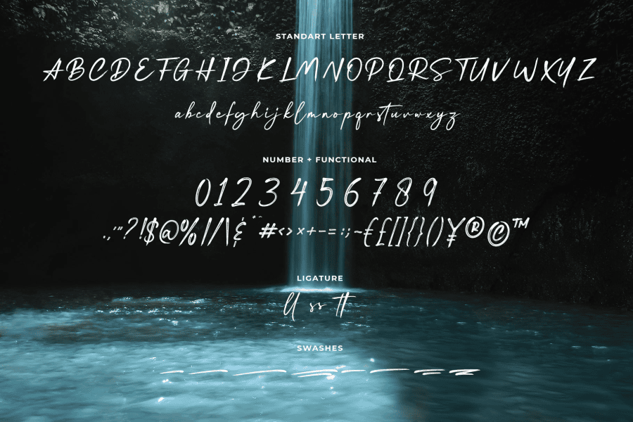 Blue River Font · 1001 Fonts
