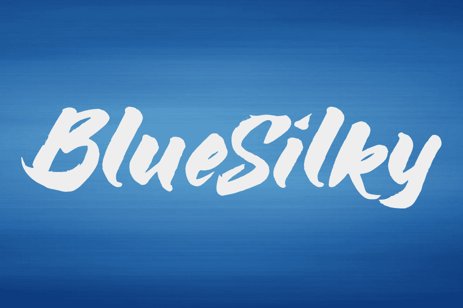 BlueSilky Font · 1001 Fonts