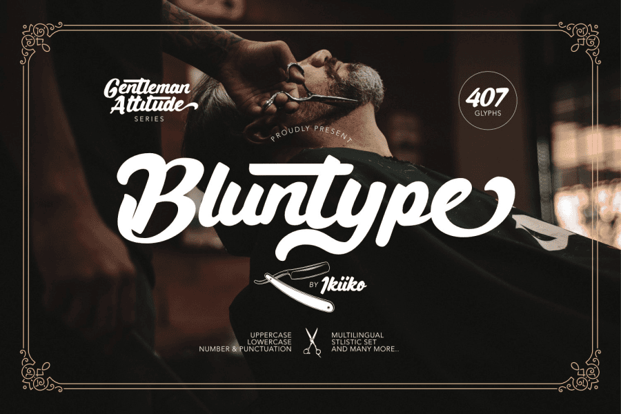 Bluntype Font · 1001 Fonts