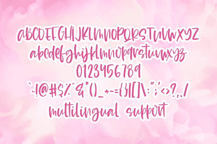 Blush Lovely Font · 1001 Fonts