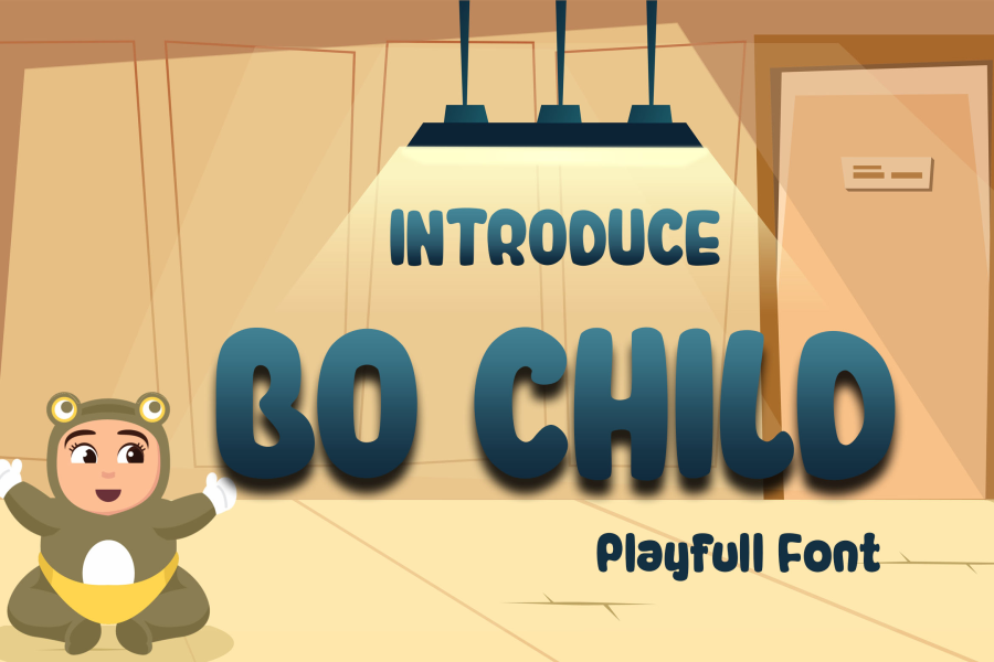 Bo Child Font · 1001 Fonts