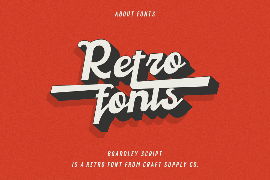 Boardley Demo Font · 1001 Fonts