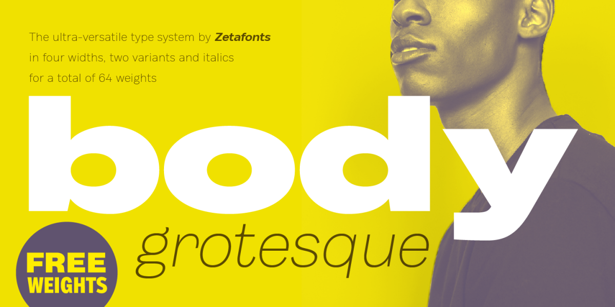 Body Grotesque Font Family · 1001 Fonts