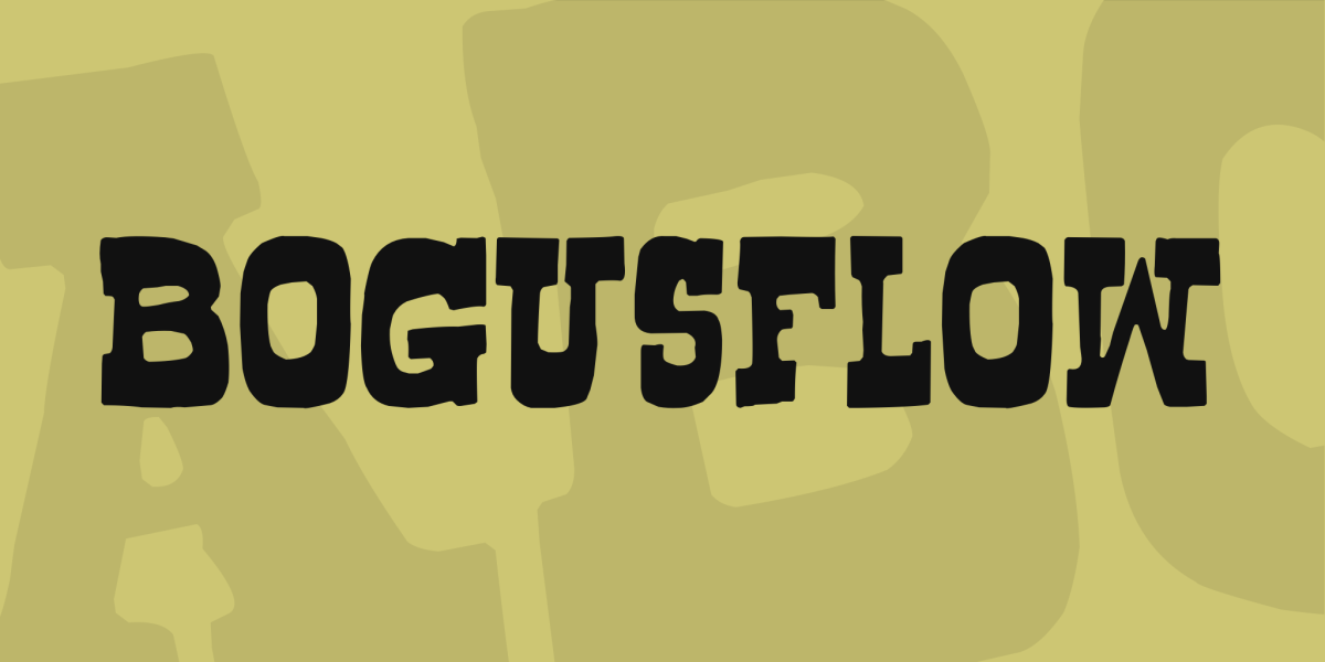 Bogusflow Font · 1001 Fonts