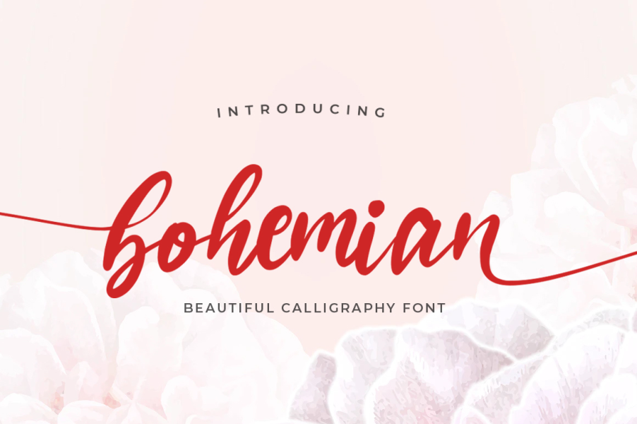 bohemian Font · 1001 Fonts