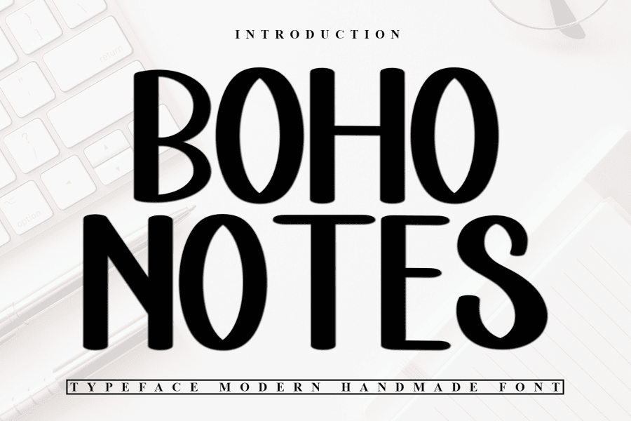 Boho Notes Font · 1001 Fonts