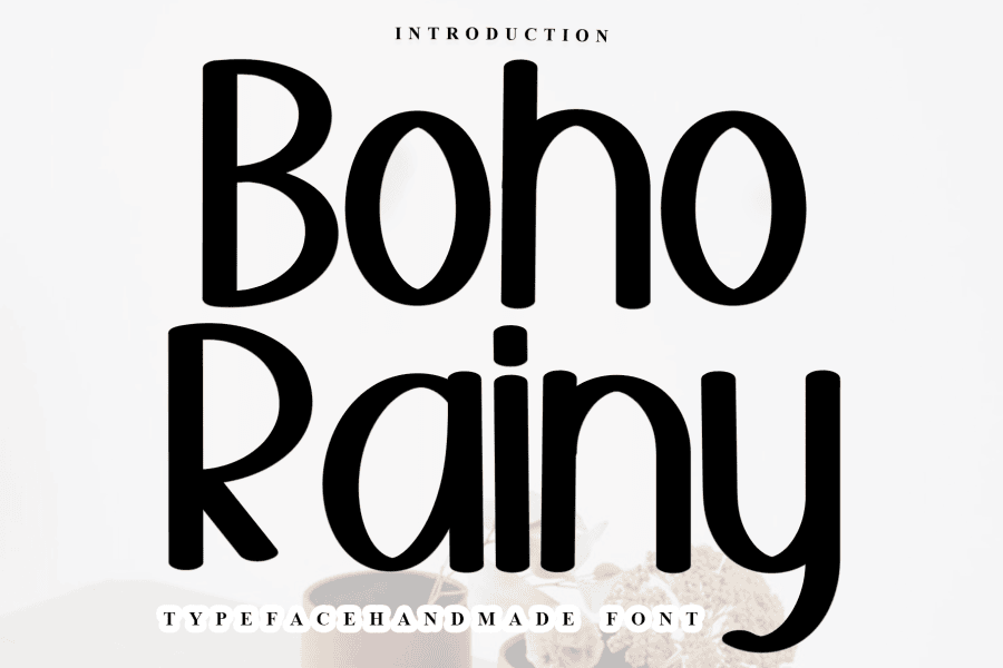 Boho Rainy Font · 1001 Fonts
