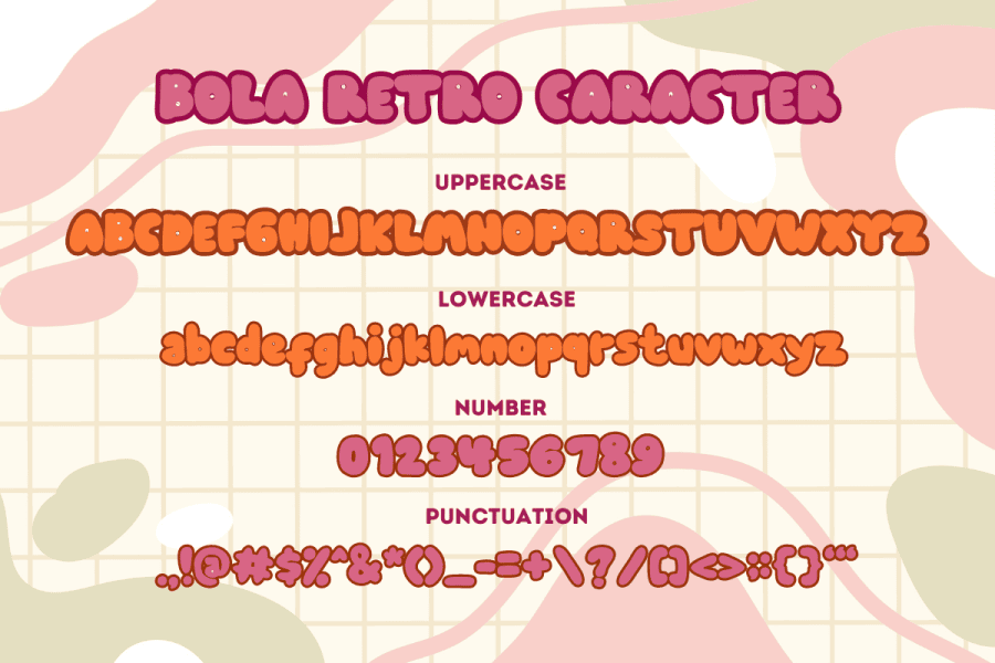 BOLA RETRO Font · 1001 Fonts