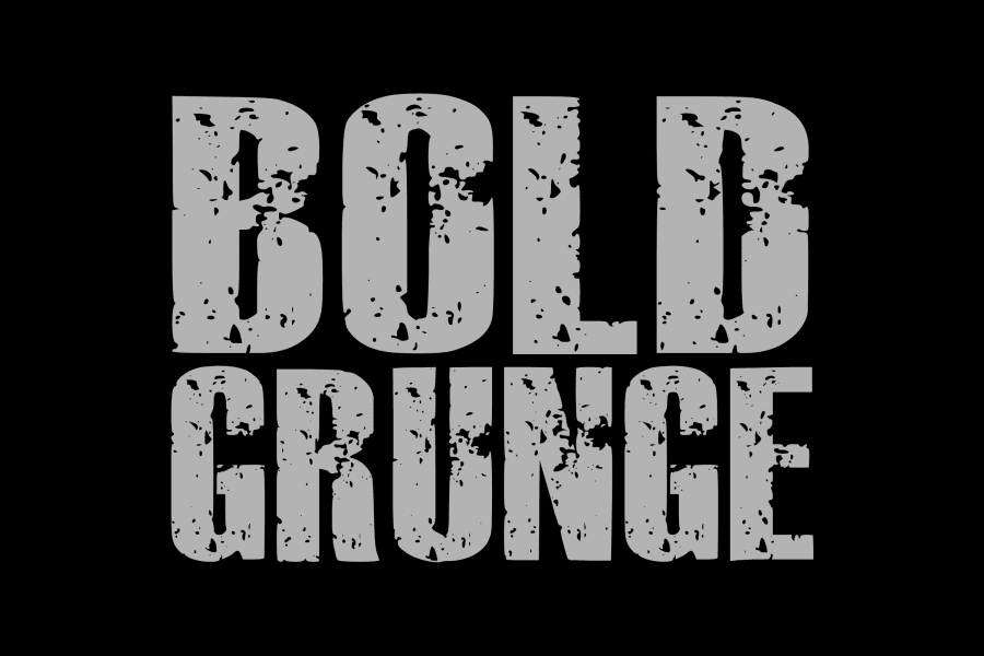 Bold Grunge Font · 1001 Fonts