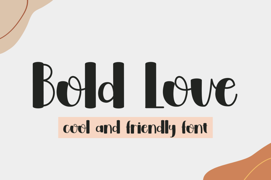 Bold Love - Personal Use Font · 1001 Fonts