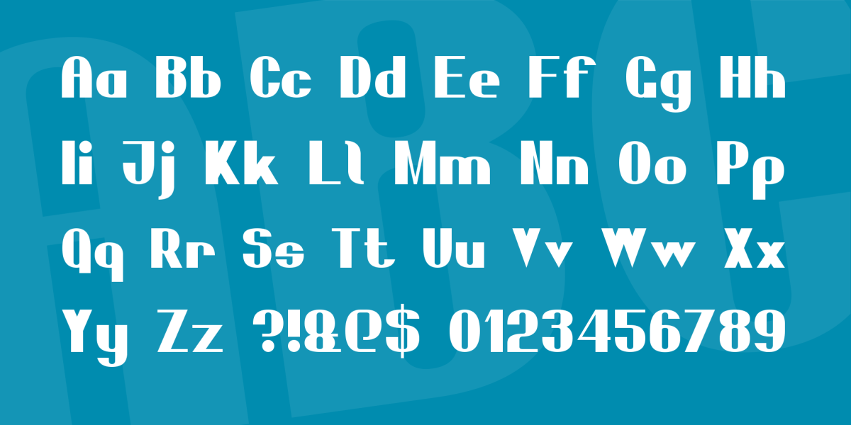 Bold Sans Serif 7 Font · 1001 Fonts