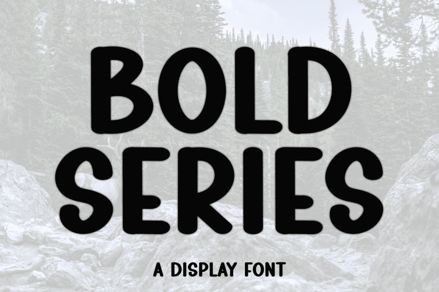 Bold Series Font · 1001 Fonts