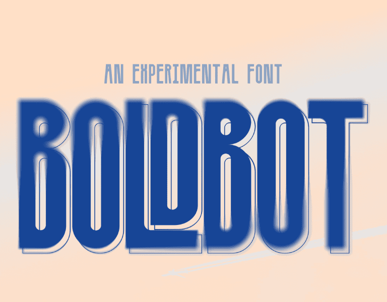 BoldBot Font · 1001 Fonts