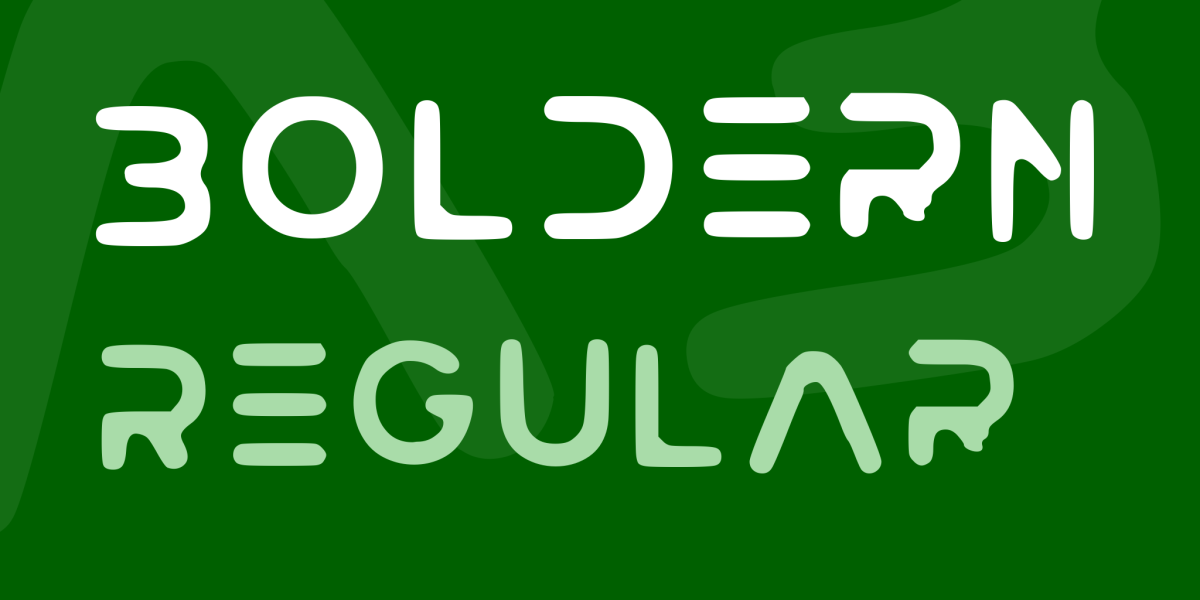 Boldern Font · 1001 Fonts
