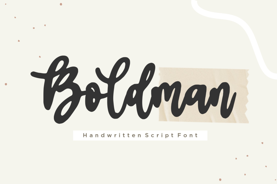 Boldman Font · 1001 Fonts